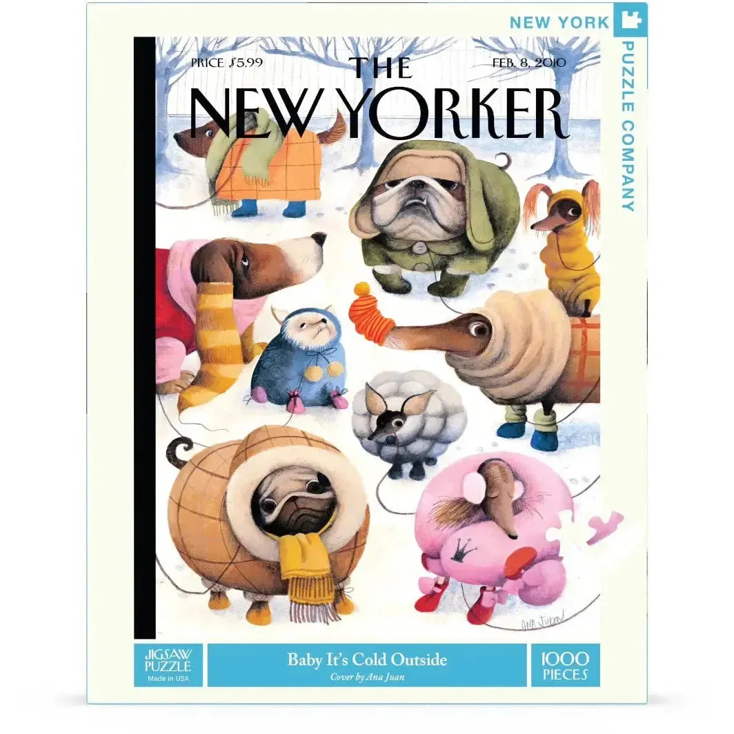 Baby It's Cold Outside 1000 Piece Jigsaw Puzzle NYPC – Puzzle Merchant