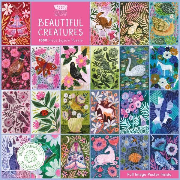 Beautiful Creatures by Lee Foster Wilson 1000 Piece Jigsaw Puzzle Flam ...