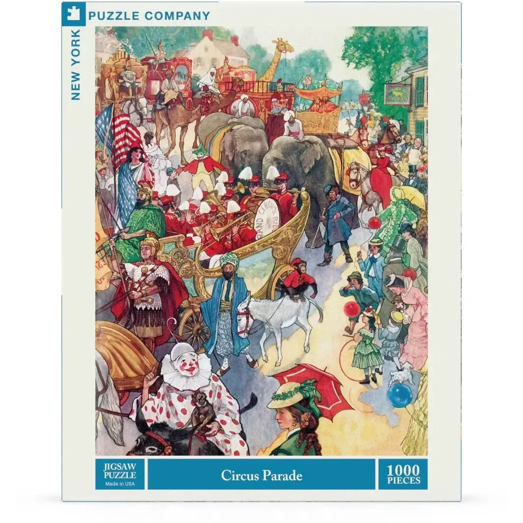 Circus Parade 1000 Piece Jigsaw Puzzle NYPC – Puzzle Merchant