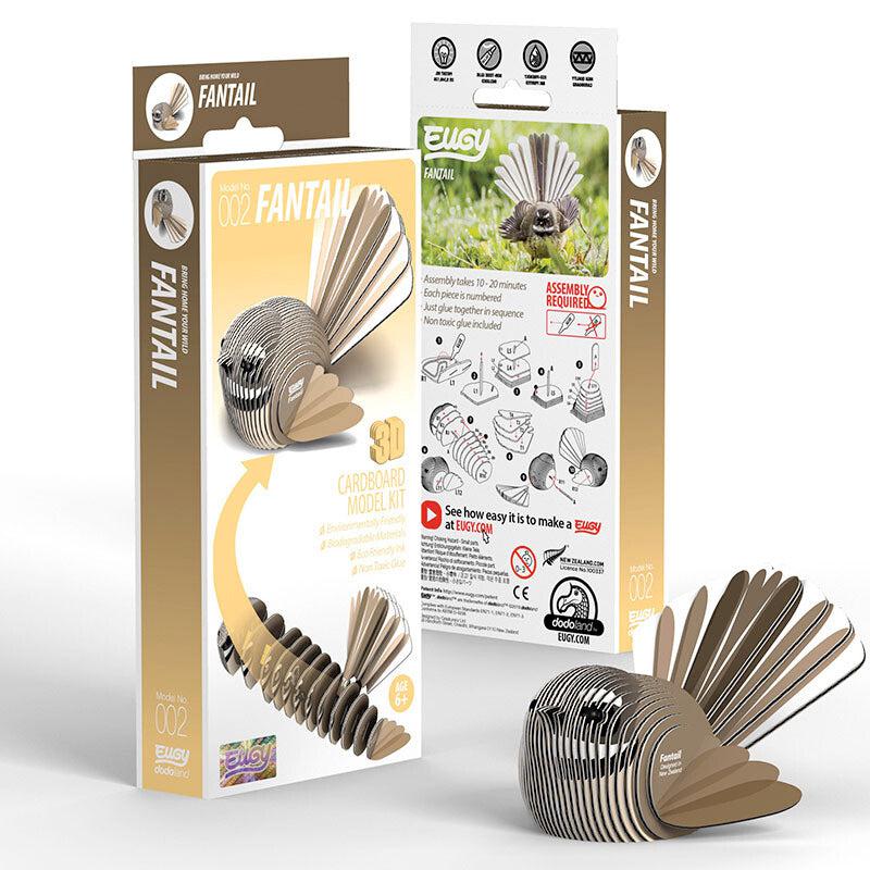Fantail 3D Cardboard Model Kit Eugy – PuzzleMerchant