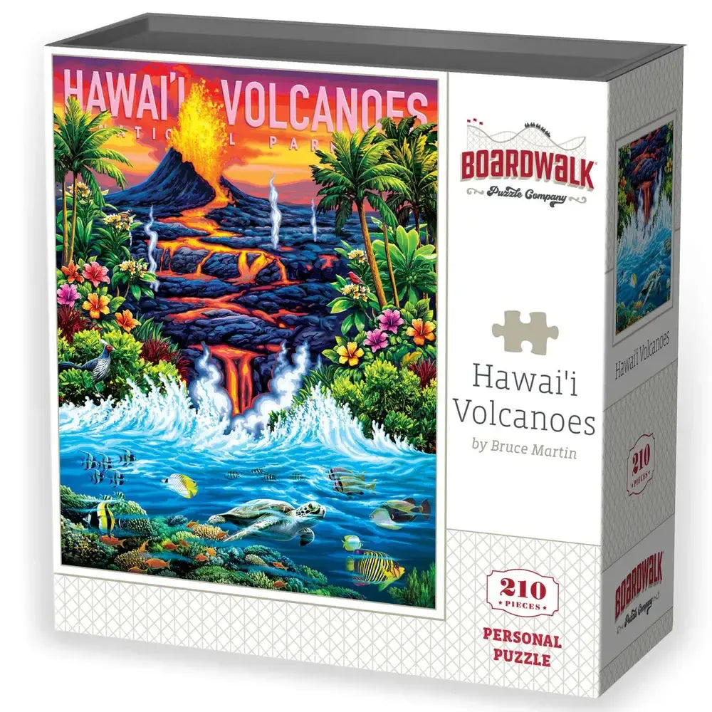 Hawaii Volcanoes National Park 210 Piece Jigsaw Puzzle Boardwalk ...
