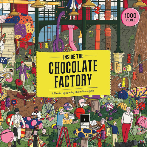 Inside the Chocolate Factory 1000 Piece Jigsaw Puzzle Laurence King ...