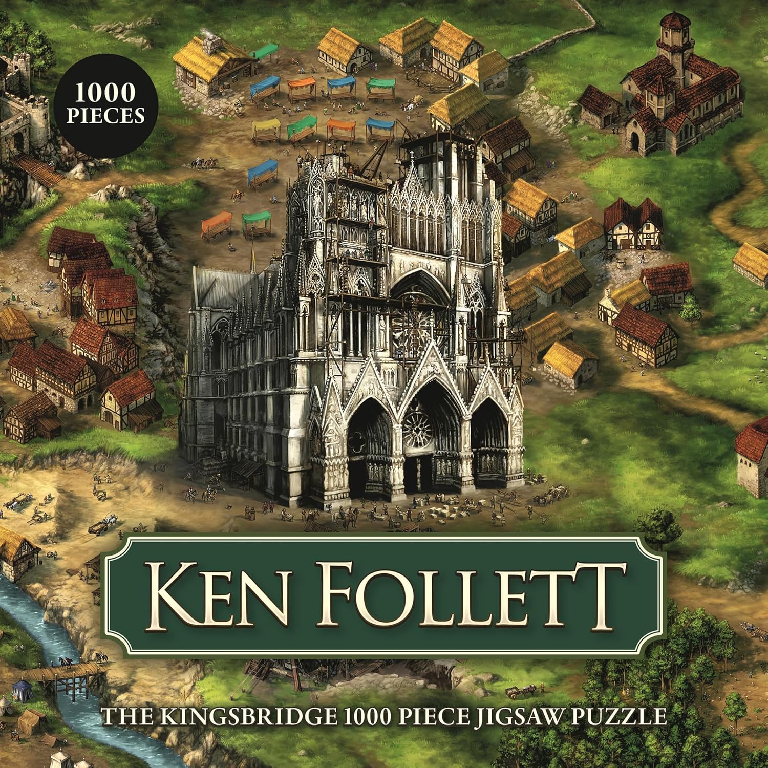 Ken Follett: The Kingsbridge 1000 Piece Jigsaw Puzzle Laurence King ...