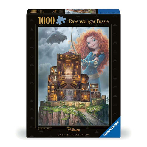 Merida "Disney Castle Collection" 1000 Piece Jigsaw Puzzle Ravensburge ...