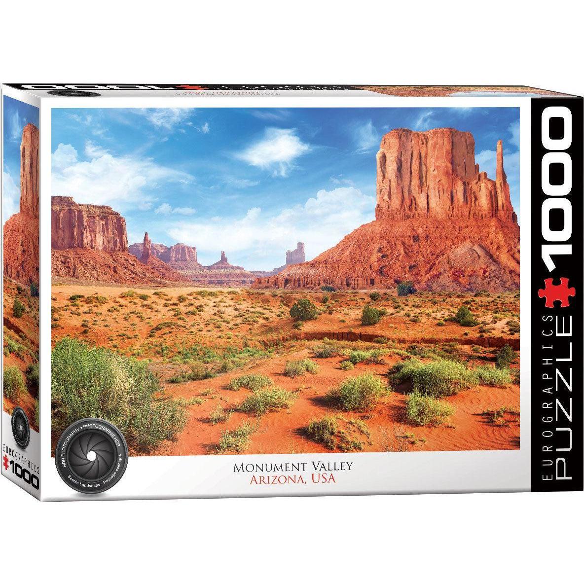 Monument Valley Arizona 1000 Piece Jigsaw Puzzle Eurographics – Puzzle ...