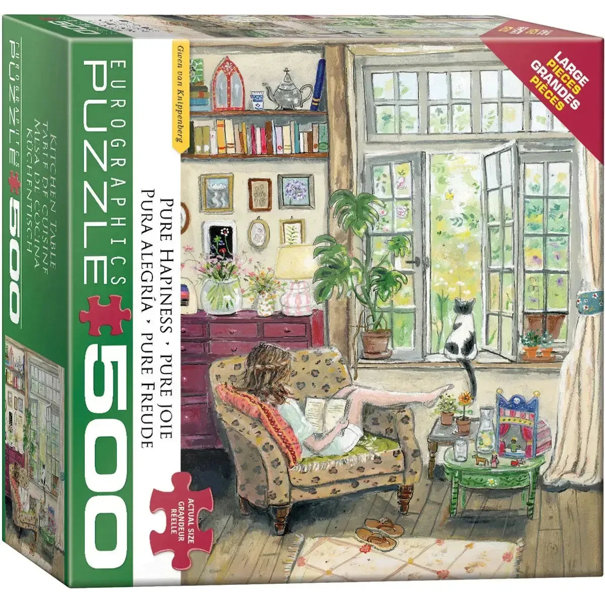 Pure Happiness 500 Piece Jigsaw Puzzle Eurographics – Puzzle Merchant
