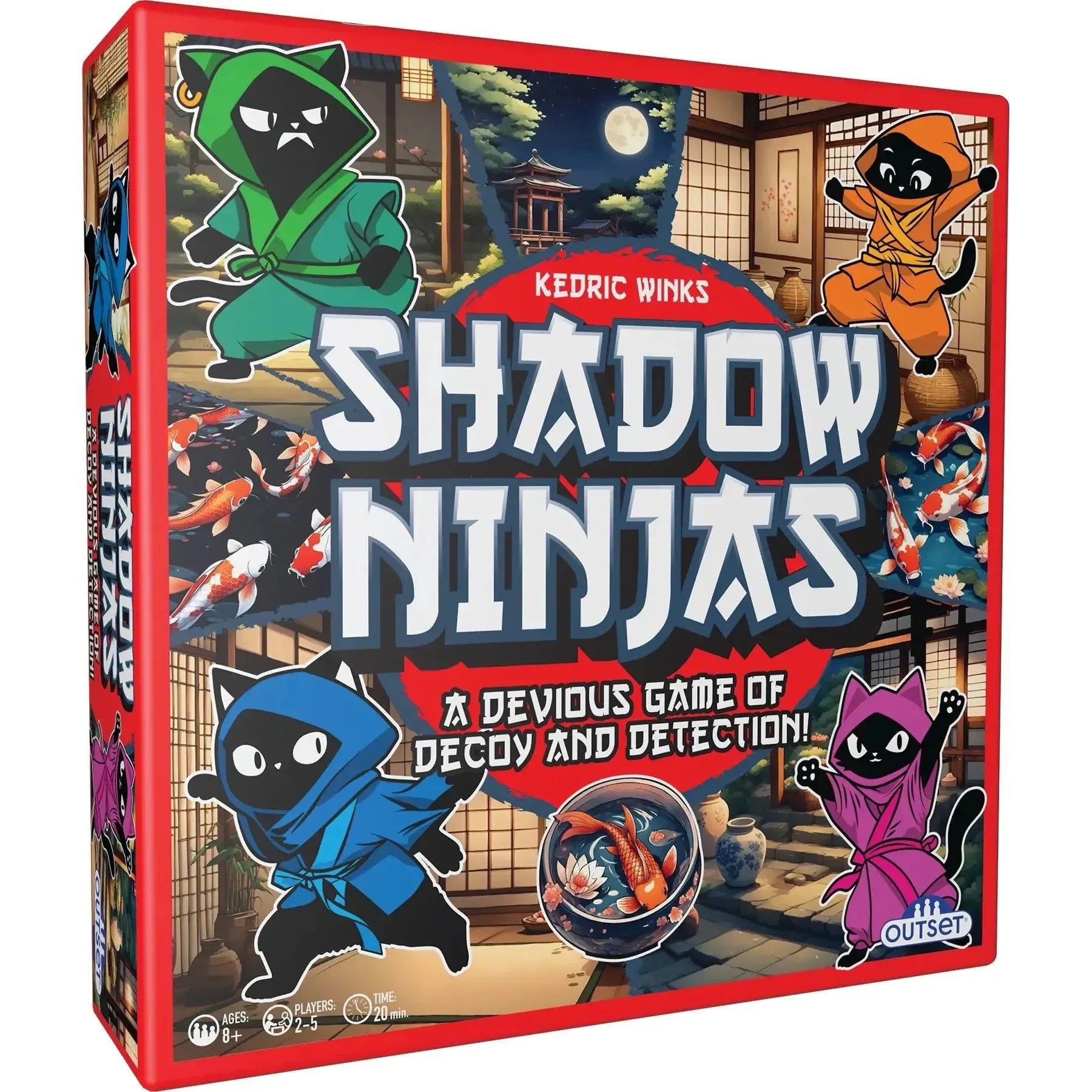 Shadow Ninjas - A Devious Game of Decoy & Deception - Outset – Puzzle ...