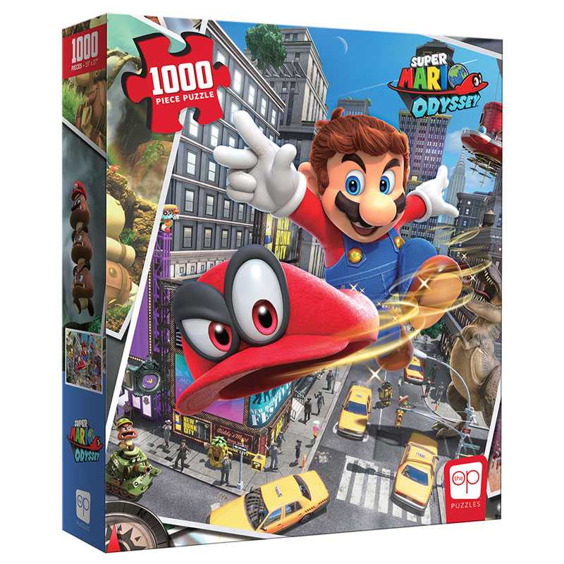 Super Mario Odyssey Snapshots 1000 Piece Jigsaw Puzzle Op Games ...
