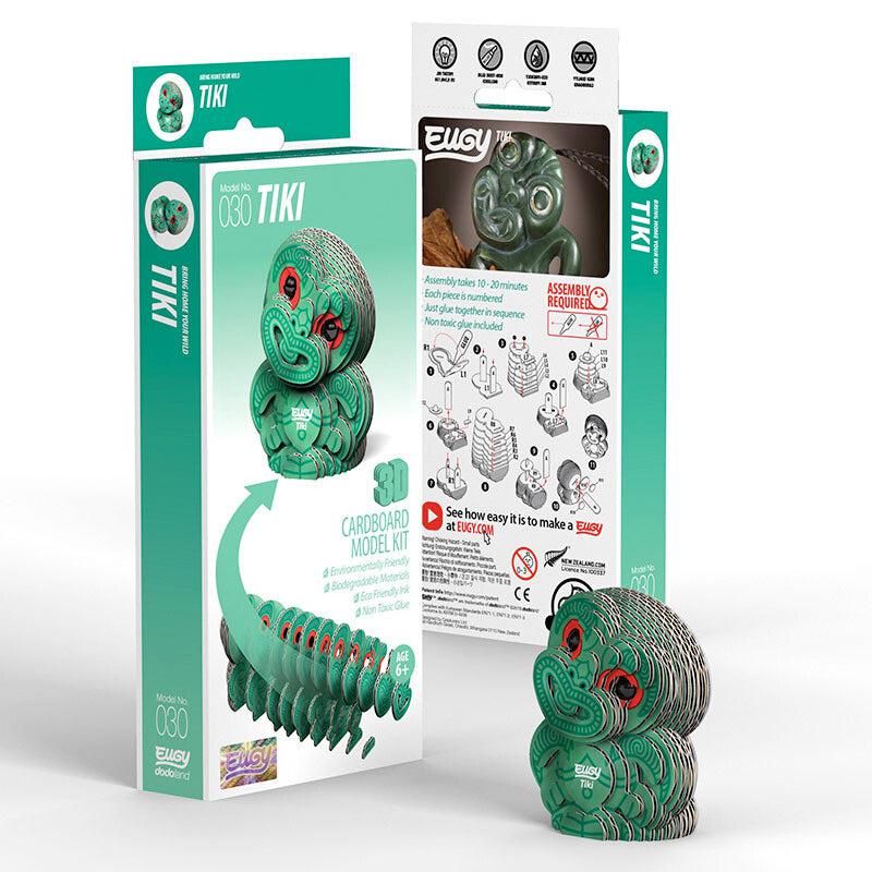 Tiki 3D Cardboard Model Kit Eugy – Puzzle Merchant